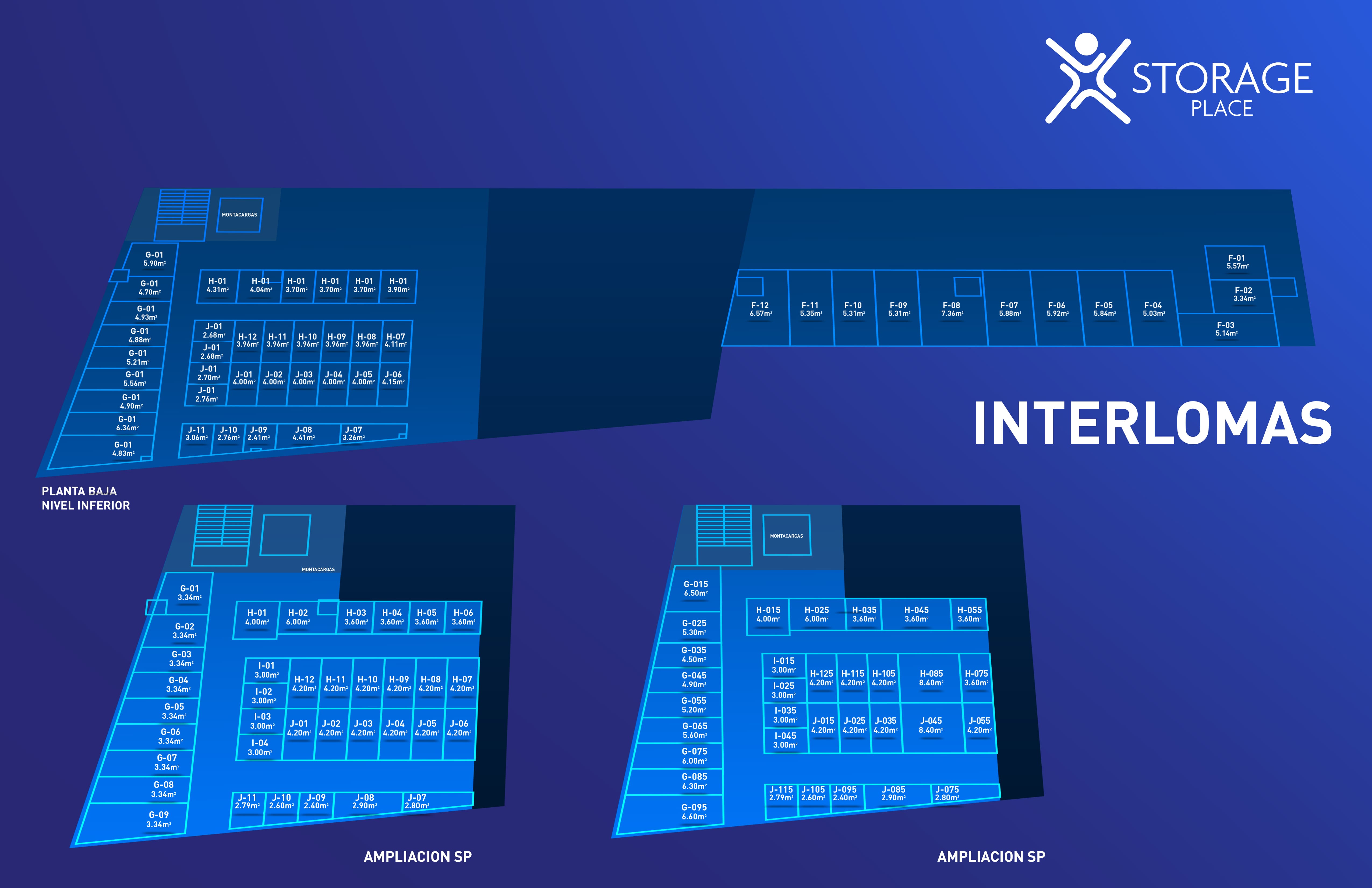 Storage Place - Sucursales
